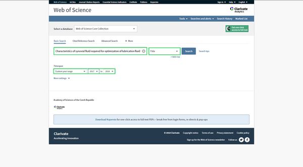 EID Scopus & Accession Number WoS – wiki.upol.cz